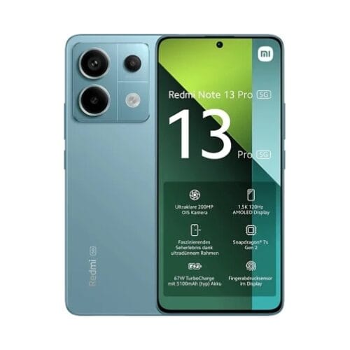 Xiaomi Redmi Note 13 Pro 5G 256GB (8GB Ram) Dual-Sim Ocean Teal EU - BrandShop | Greece